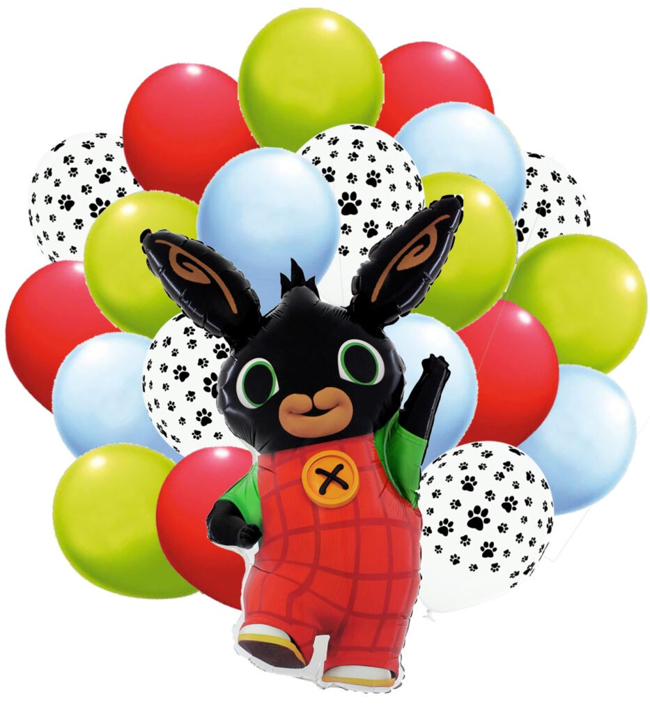 ZESTAW BALONÓW / KRÓLIK BING - Partymarket